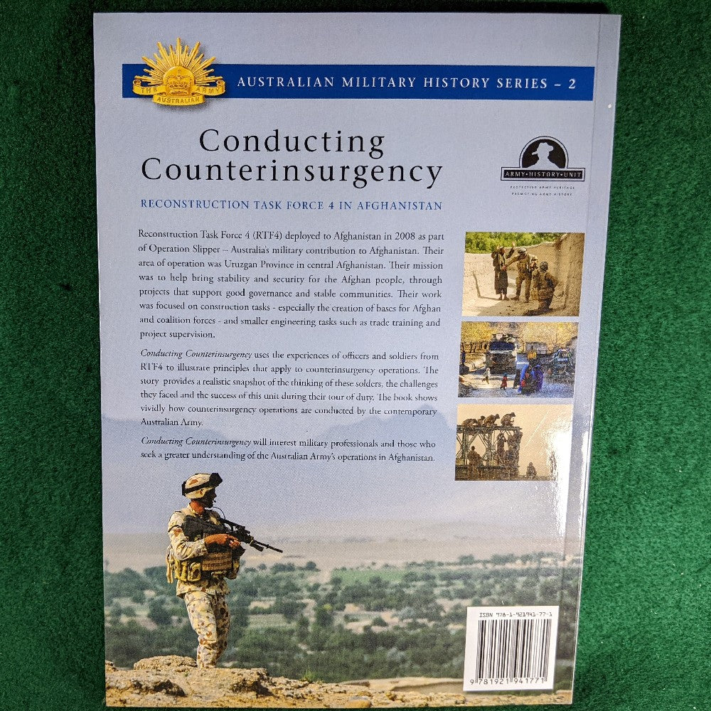 Conducting Counterinsurgency - Reconstruction Task Force 4 Afghanistan ...