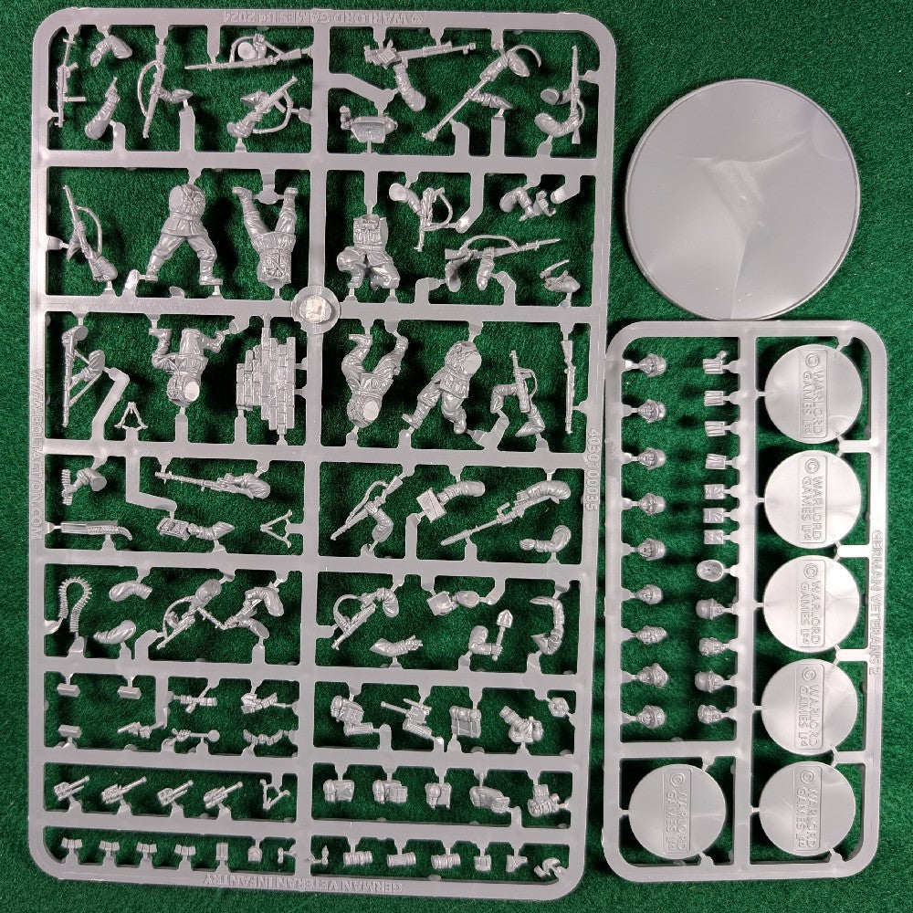 Bolt Action German Veteran Infantry - 1 Sprue - 6 Miniatures – The War ...