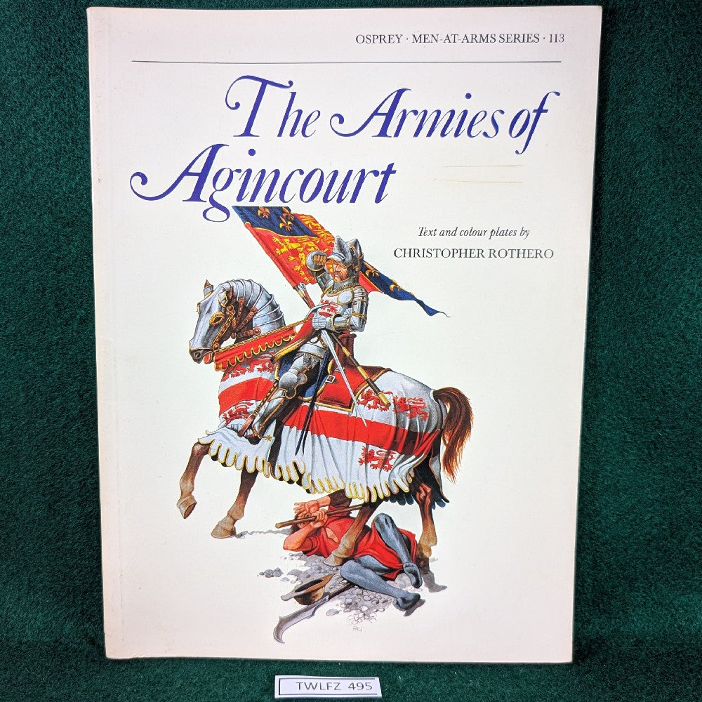 The Armies of Agincourt - Men-At-Arms 113 - Osprey - Soft Cover – The ...