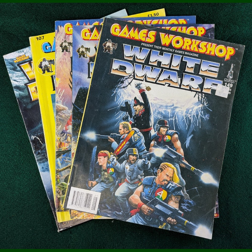 White Dwarf Magazine Back Issues – The War Library