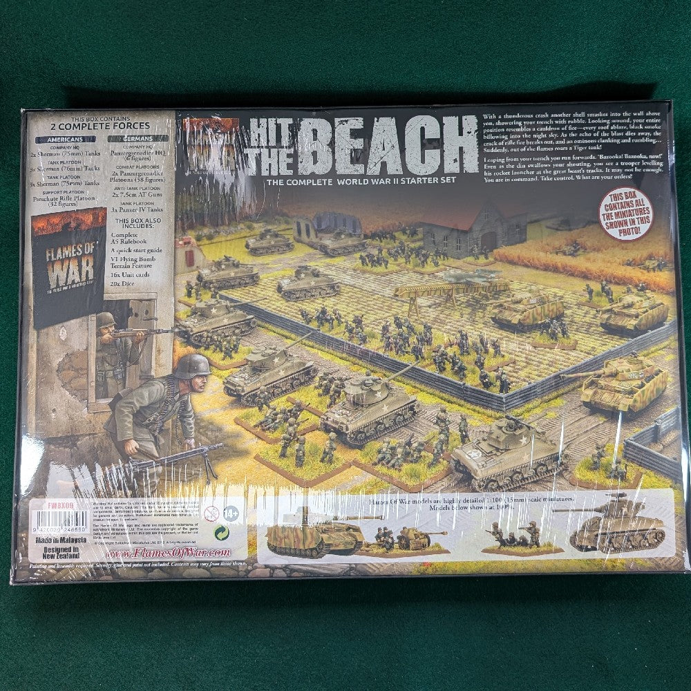 Hit The Beach - Flames of War - 4th Edition Starter Box - FoW – The War ...