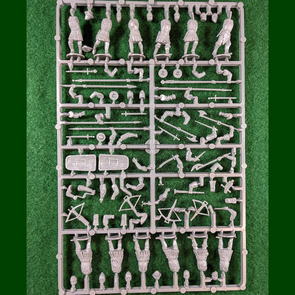 Agincourt French Infantry Sprue - 12 figures - Perry Miniatures – The ...