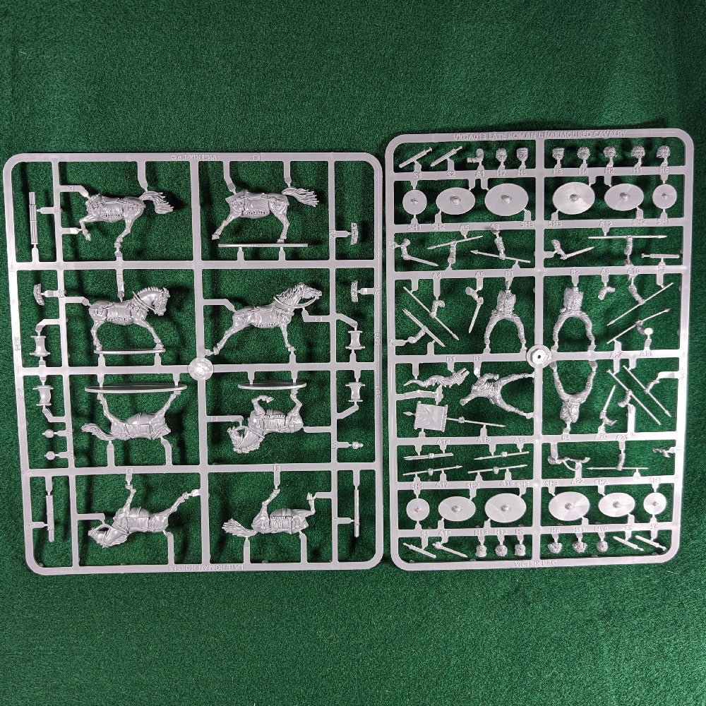 Late Roman Unarmoured Cavalry Sprue - 4 figures - Victrix – The War Library