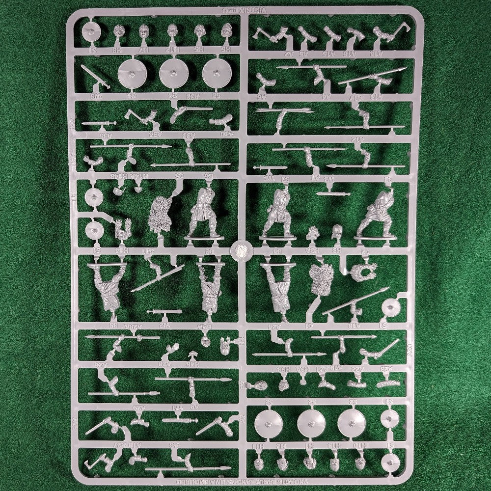 Early Saxon Unarmoured Warriors Sprue - 6 figures - Victrix – The War ...