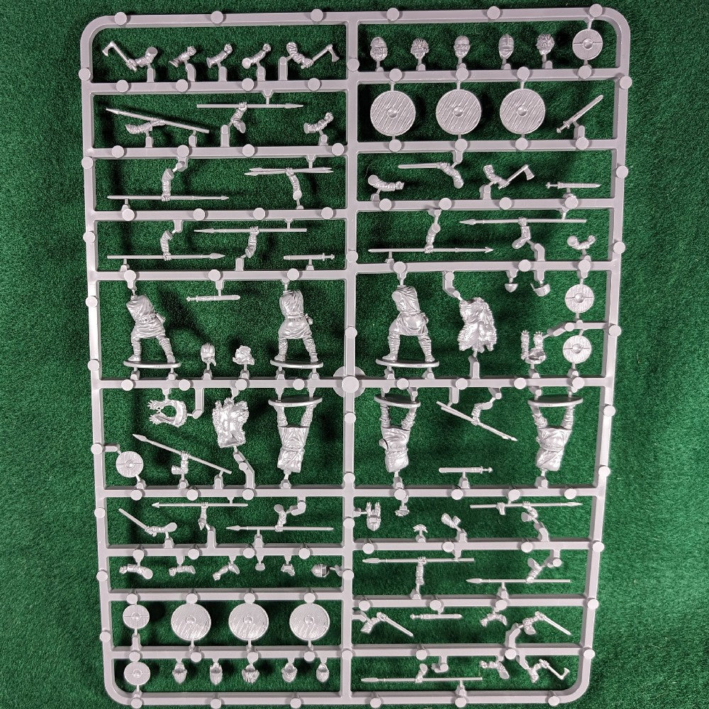 Early Saxon Unarmoured Warriors Sprue - 6 figures - Victrix – The War ...