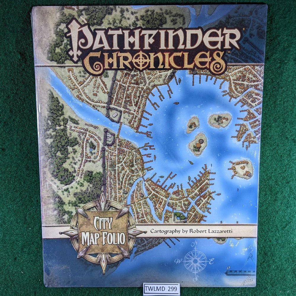 City Map Folio - Pathfinder Chronicles - shrinkwrapped – The War Library