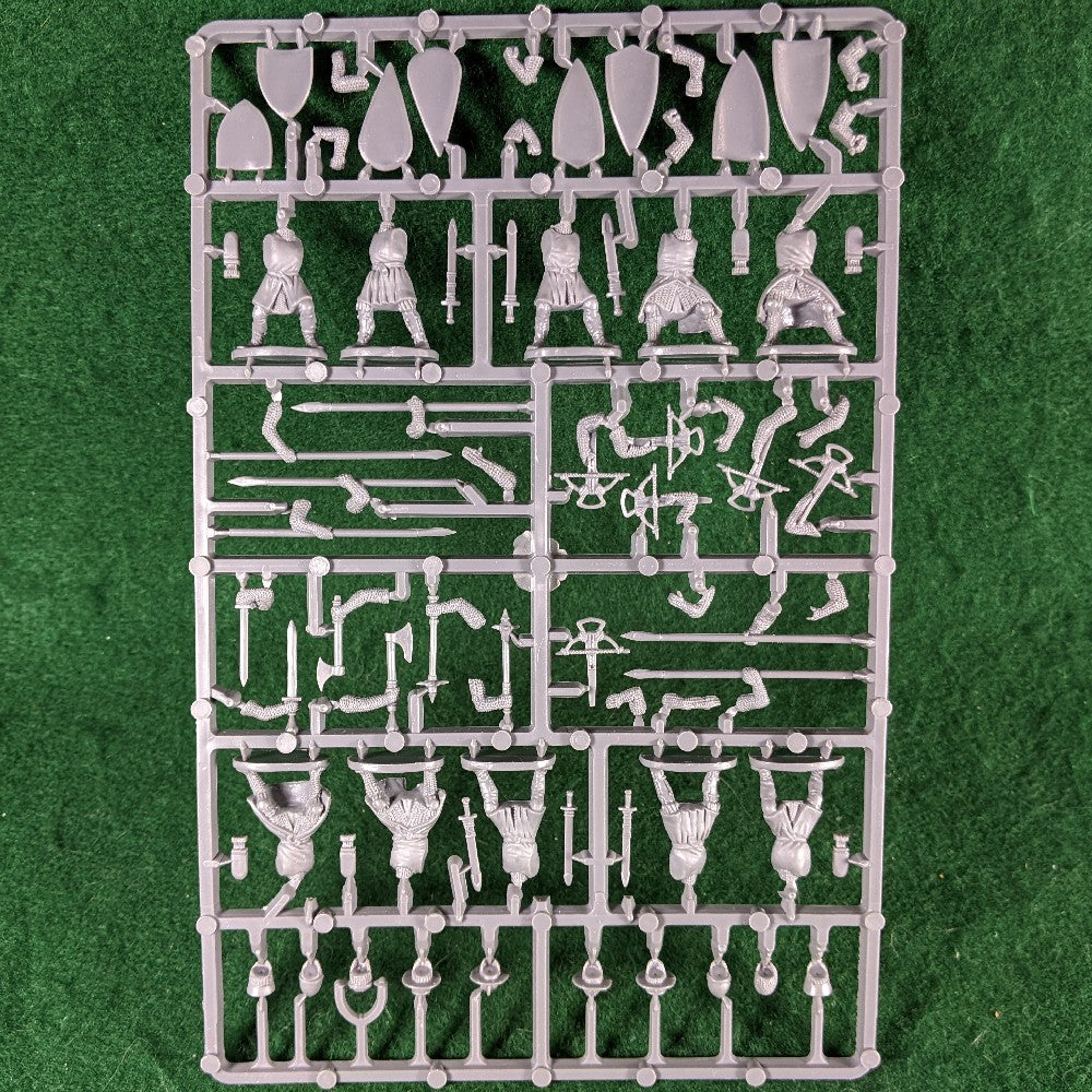 Templar or Teutonic Heavy Infantry Sprue - 10 figures - Fireforge – The ...