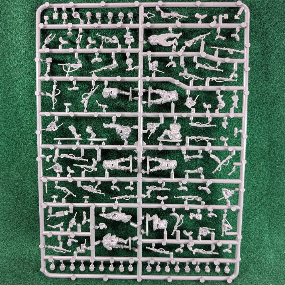 German Late War Infantry sprue - 10 figures - 28mm - Victrix – The War ...