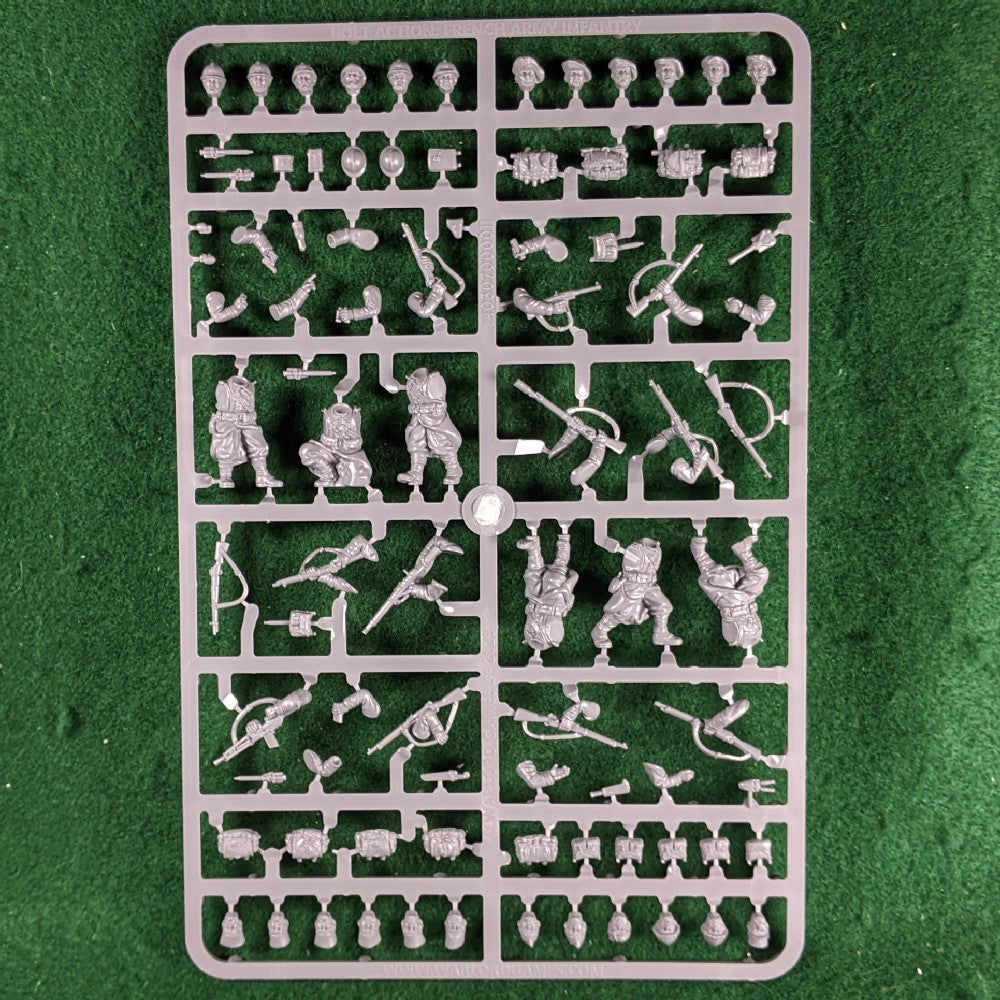Bolt Action French Army Infantry - 1 Sprue - 6 Miniatures – The War Library