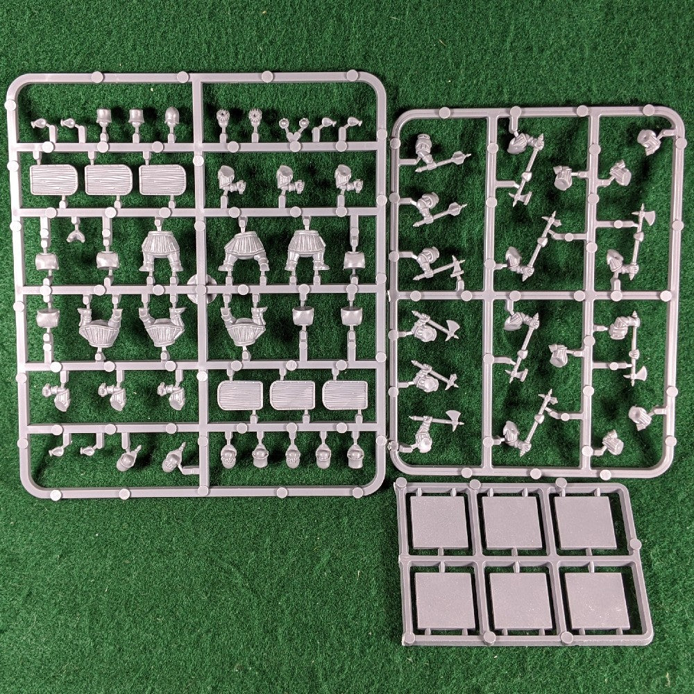 Dwarf Stone Realm Hammerers sprue - 6 plastic figures - Fireforge – The ...
