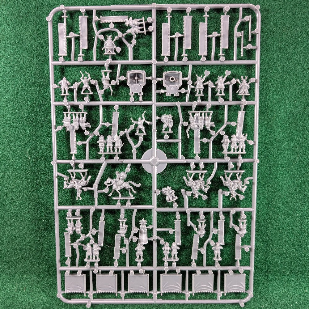 Samurai Army Command- Grand Battle Scale 10mm - One sprue of 54 Miniat ...