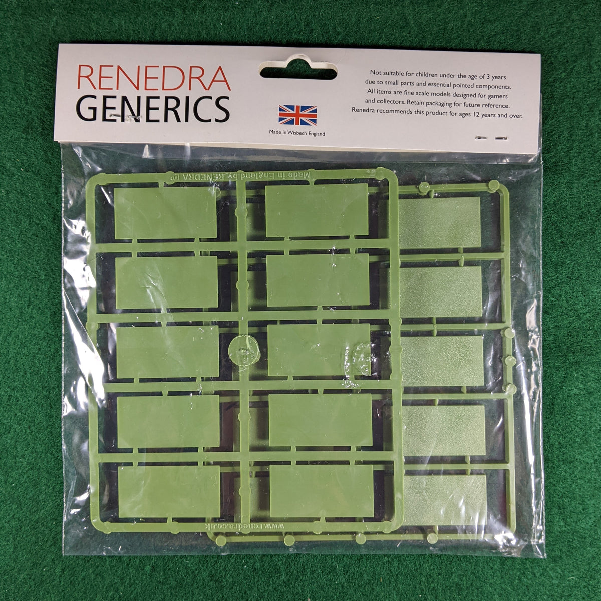 40mm x 20mm Wargaming Bases (20) - 1 packet - Renedra Bases – The War ...