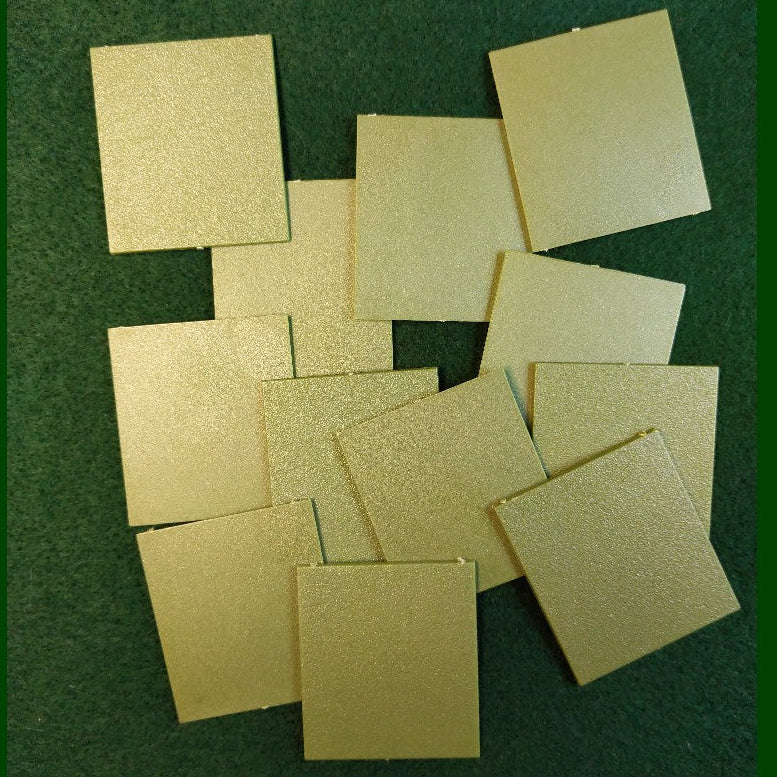 40mm x 45mm Wargaming Bases (12) - 1 packet - Renedra Bases – The War ...