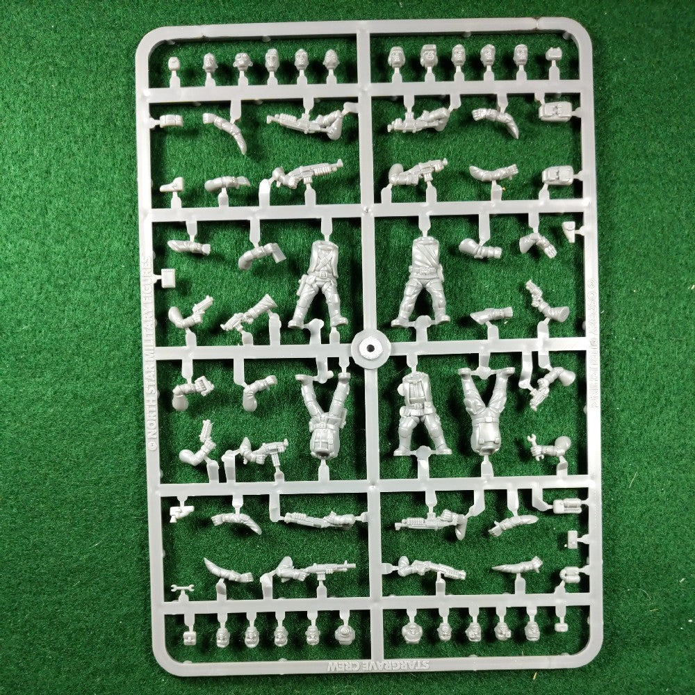 Stargrave Crew 5 figures single sprue – The War Library
