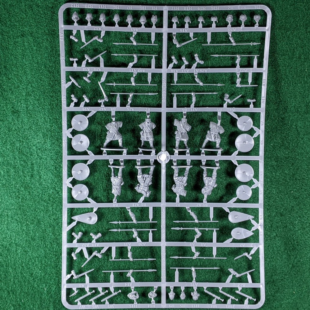 Late Saxon Anglo Danes sprue - 8 figures - Victrix – The War Library