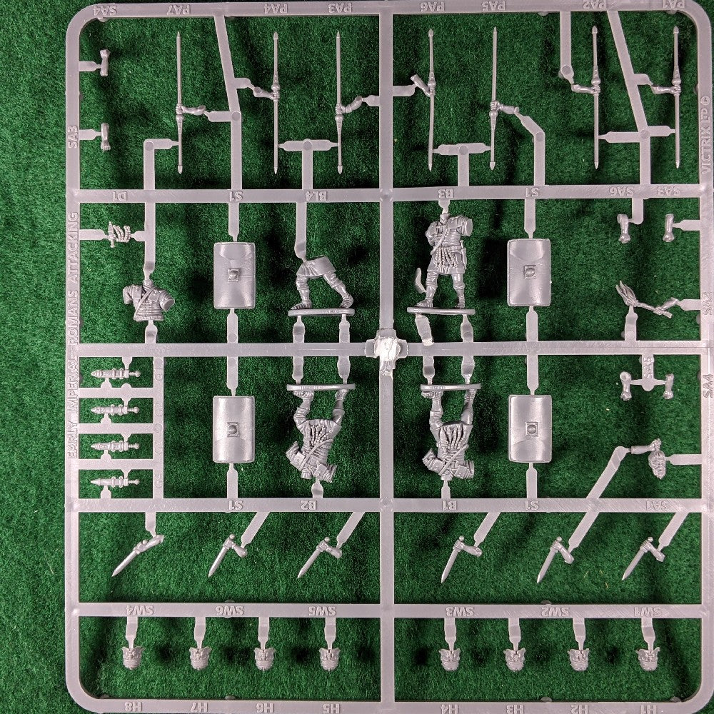 Early Imperial Roman Legion Attacking Sprue - 4 figures - Victrix – The ...