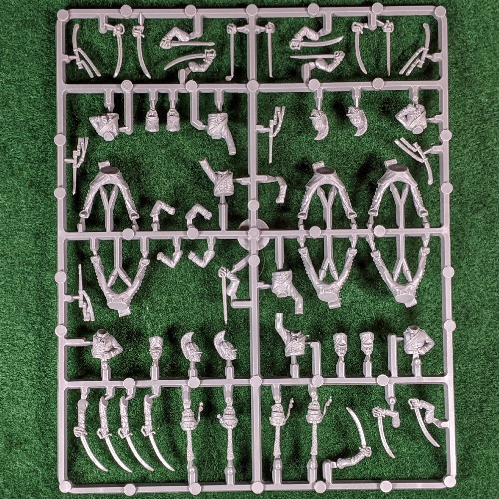 Allied (Russian/Prussian) Napoleonic Cavalry Sprue- 3 figures - Perry ...