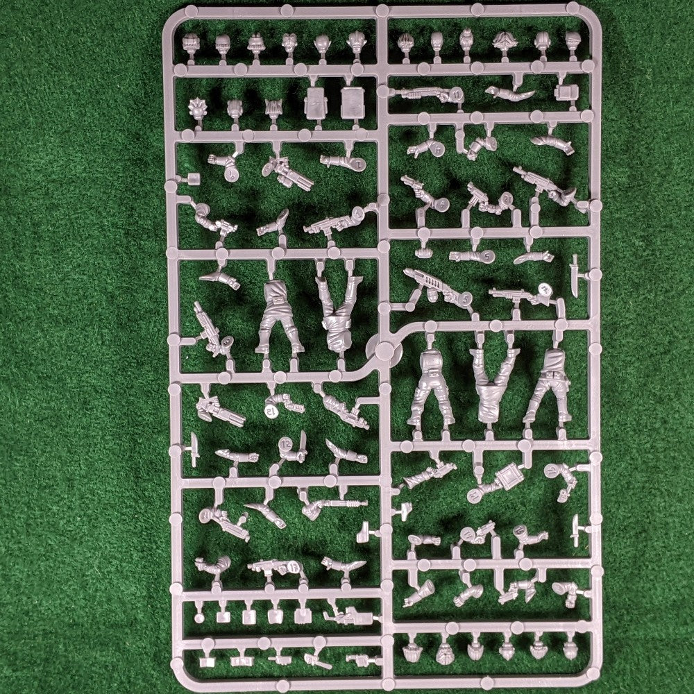 Stargrave Crew 5 figures single sprue – The War Library