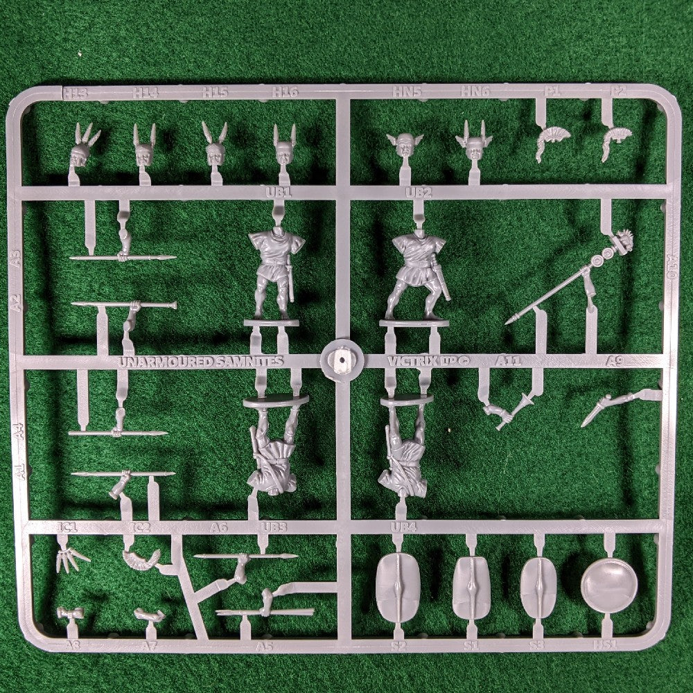 Samnite Unarmoured Warriors - 4 figures - Victrix – The War Library