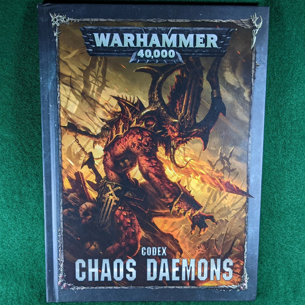 Chaos Daemons Codex - Warhammer 40K 8th edition – The War Library